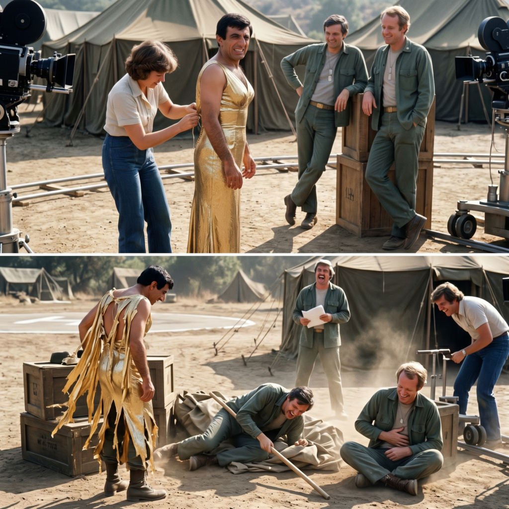 THE DAY THE SCARLETT OHARA DRESS NEARLY DESTROYED THE MASH SET - BEAR MEDIA