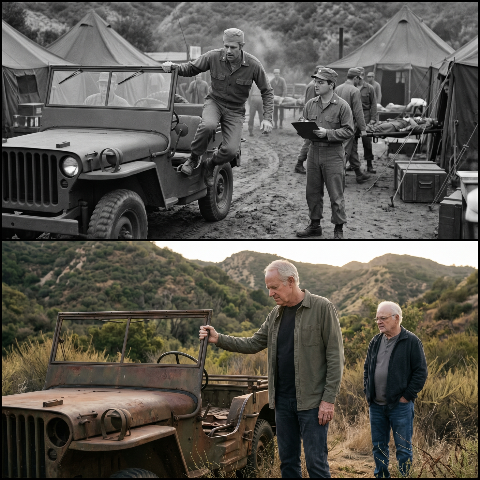 THE SCENE WAS WRITTEN TO BE TOUGH… BUT MIKE FARRELL COULDN’T LOOK AT ...